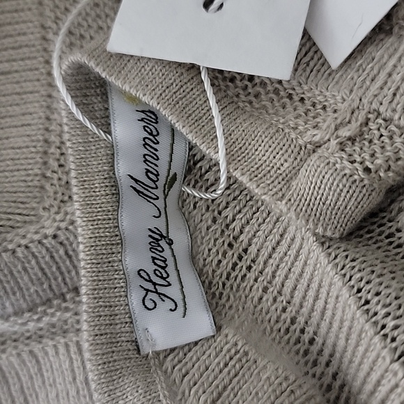 Heavy Manners | Dresses | Heavy Manners Sweet Thing Knit Dress In Sand ...